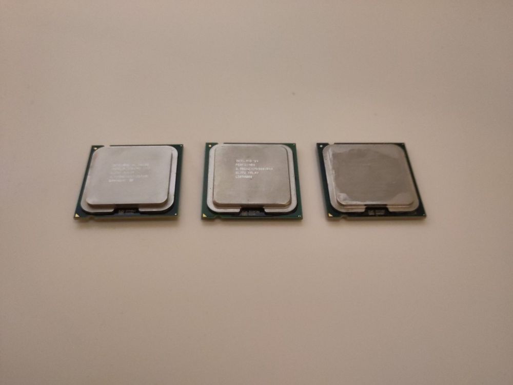3x Intel LGA775 CPUs (Core 2 Duo, Pentium 4, Core 2 Quad) (Gebraucht ...
