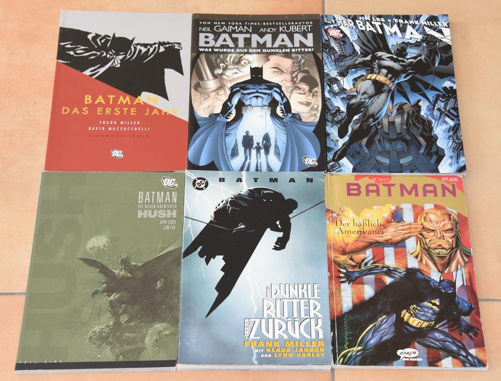 6 x BATMAN … Panini/Ehapa Comics … 1. Auflage 1998 -2010… (Gebraucht ...