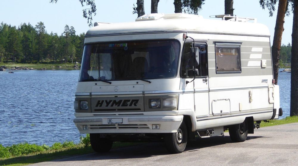 Nostalgie-Hymer 555 auf Mercedes Benz 310D, Automat, ab Mfk. (Gebraucht) in Herzogenbuchsee für ...