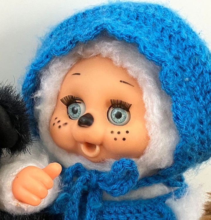 VINTAGE MONCHHICHI DOLLS - MONCICCI - KIKI - RARE MONCHHICHI | Comprare ...