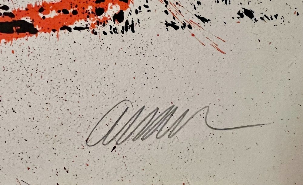 Arman (1928–2005) Ohne Titel. 1970er Jahre. Lithographie (Gebraucht) in ...