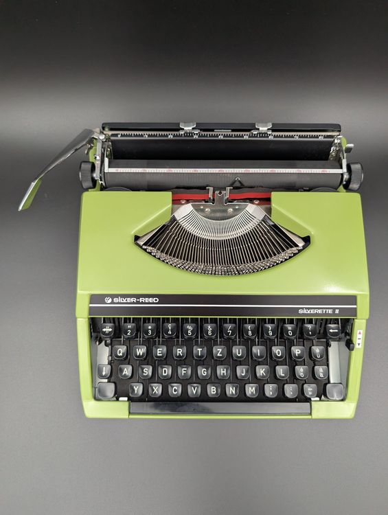 Silver-Reed Silverette II – portable Schreibmaschine (Gebraucht) in ...
