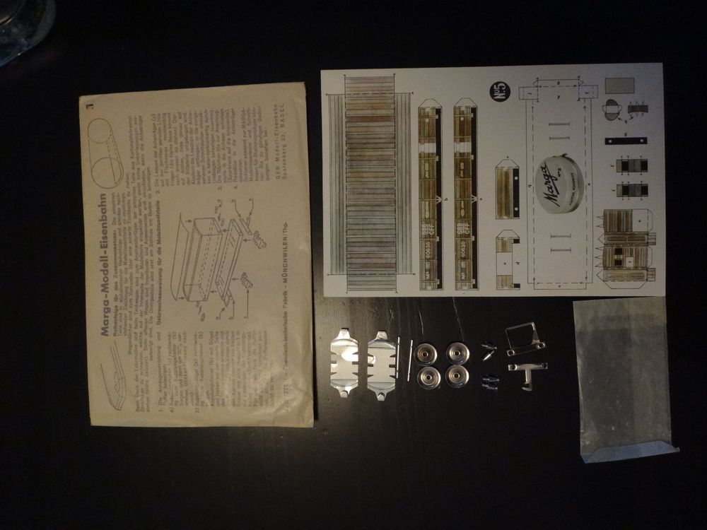 Marga Modell-Eisenbahn, Bastelbogen | Kaufen auf Ricardo