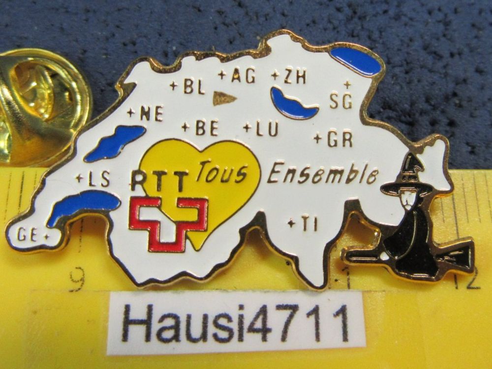 POST PTT PIN SCHWEIZ HEXE CH-UMRISS | Kaufen auf Ricardo