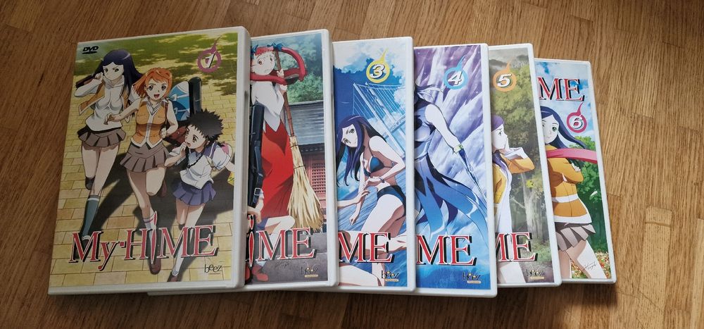My Hime Anime DVD Komplett-Set, Volume 1-6, Top Zustand! (Gebraucht) in ...