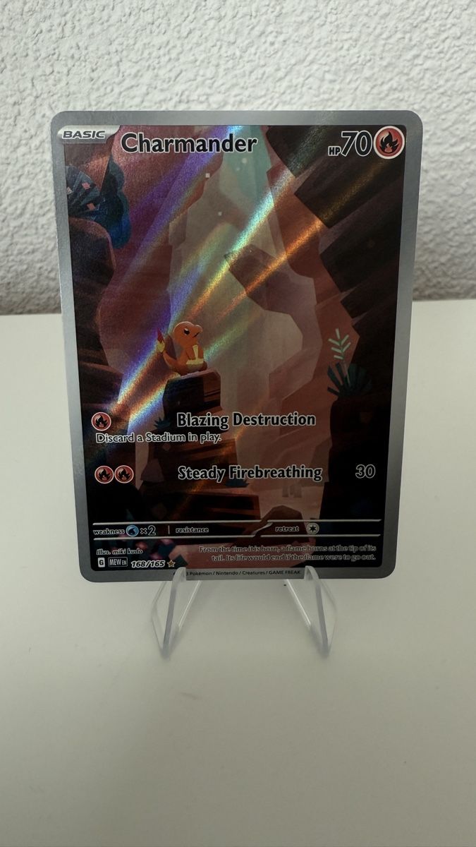 Pokemon TCG - Charmander 168/165 Sv: Scarlet & Violet 151 Il (Neu ...