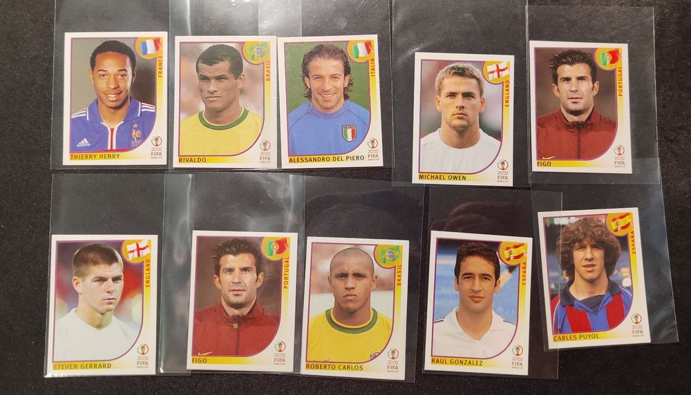 Panini World Cup 2002 Legenden Sticker - 25 Stk ab 1.- (Gebraucht) in ...