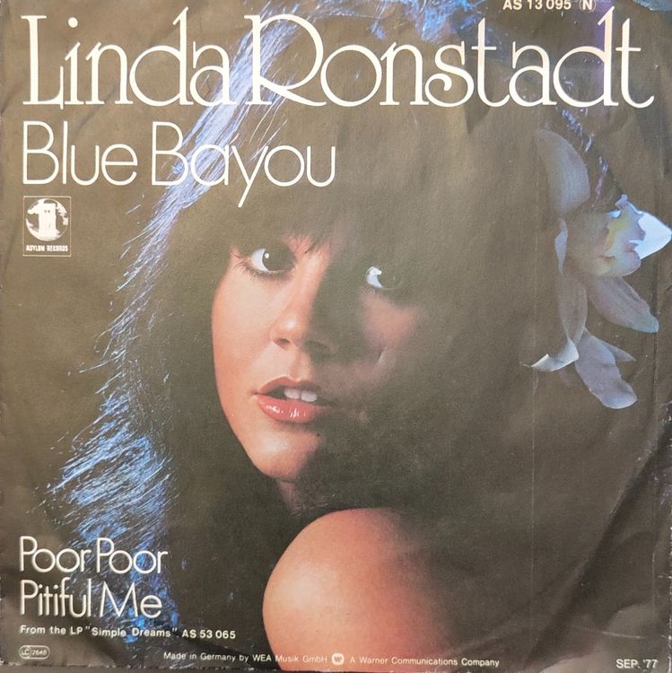 Vinyl-Single Linda Ronstadt - Blue Bayou (Gebraucht) in Langenthal für ...