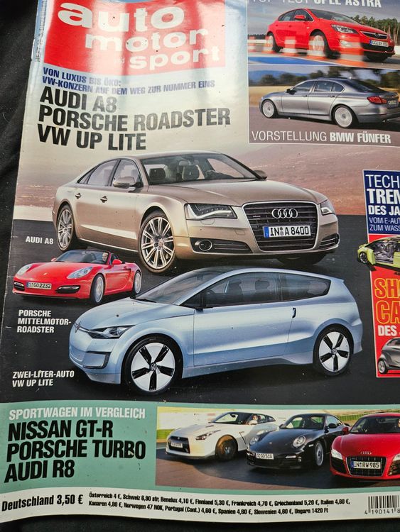 AMS 26/09 Audi RS8 Nissan GT-R 911 Turbo Discovery GLK xx (Gebraucht ...