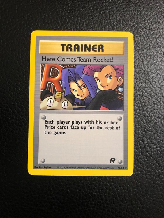 Here Comes Team Rocket! Rare 71/82 Ab 1 (Gebraucht) in Paradiso für CHF ...