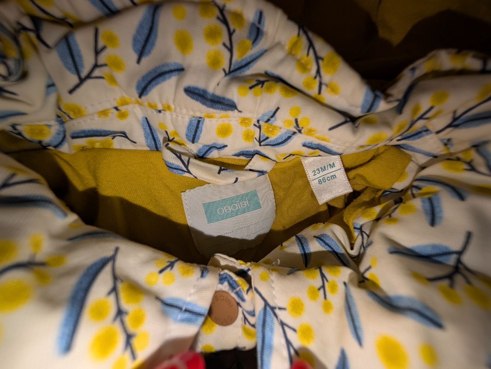 Obaibi Baby autumn/spring Coat, 23 Months, Floral Pattern 🌼 (Gebraucht ...