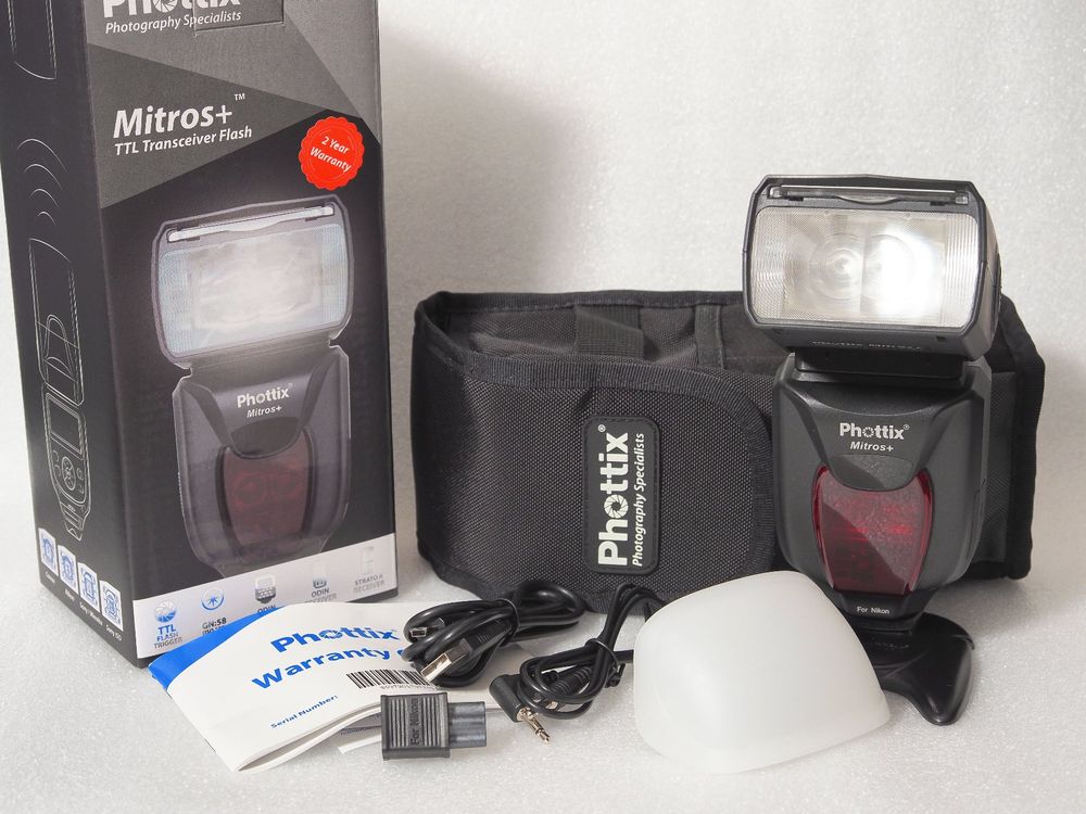 Phottix Mitros+ TTL-Blitz für Nikon (Gebraucht) in Obergesteln für CHF 113 – mit Lieferung auf ...