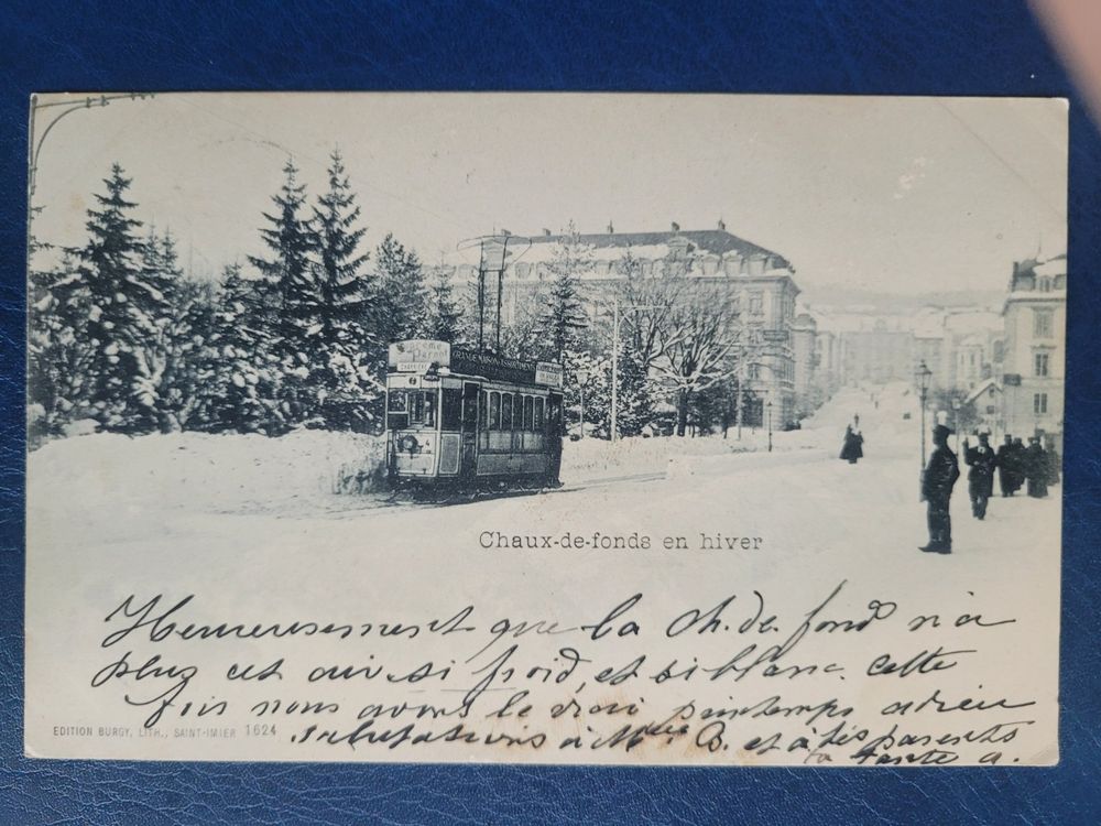 CP LA CHAUX-DE-FONDS tramway 1901 (Gebraucht) in Colombier NE für CHF 10 – mit Lieferung auf ...