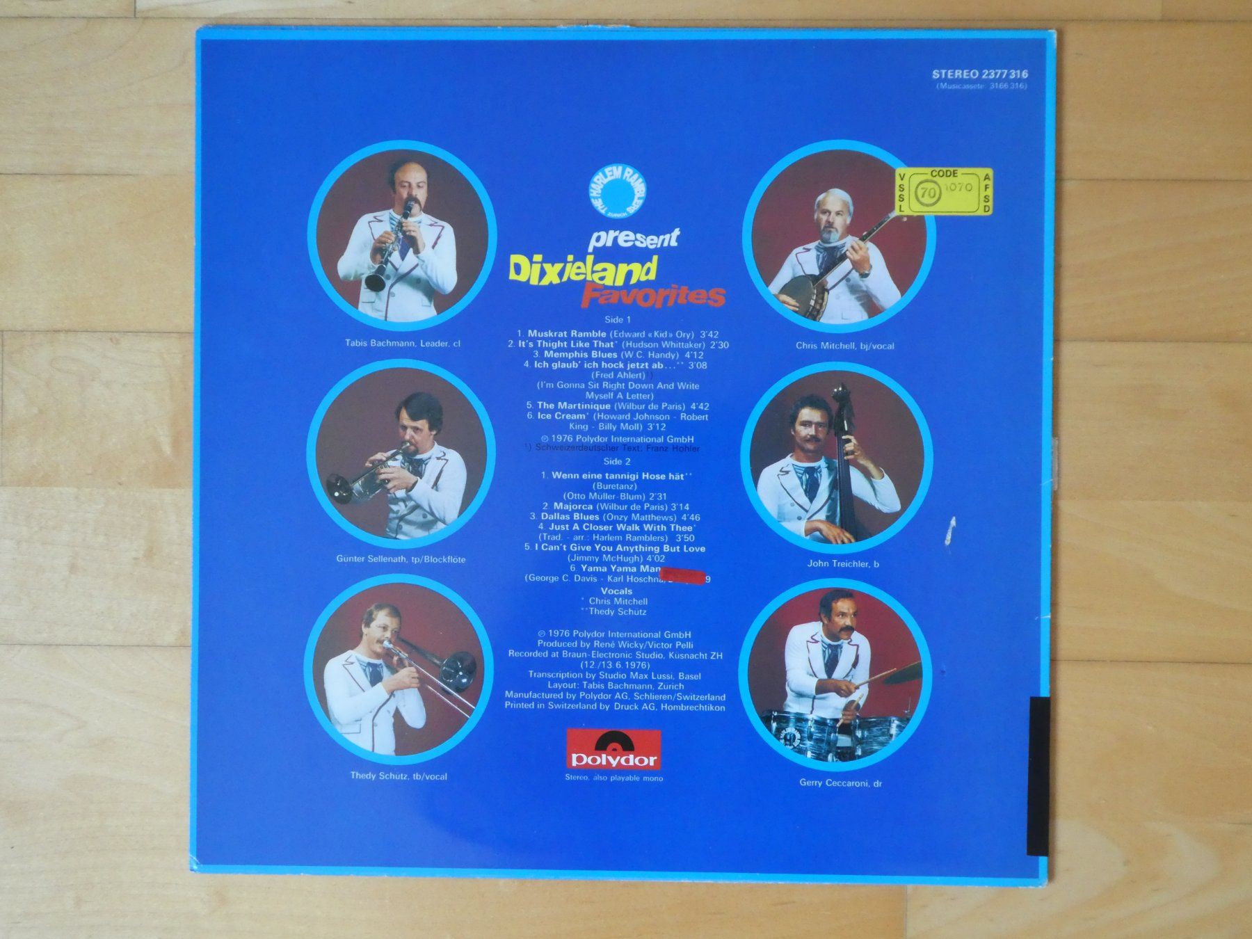 5 LP voller altem Jazz + Schlagzeug mit Pierre Favre (Gebraucht) in ...