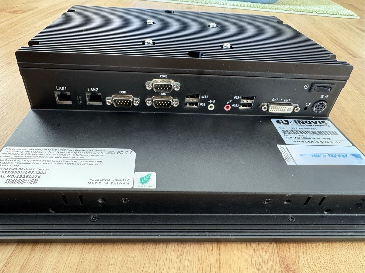 Industrie-Panel-PC 15 Zoll – Intel Core i5 – Linux Mint (Gebraucht) in ...