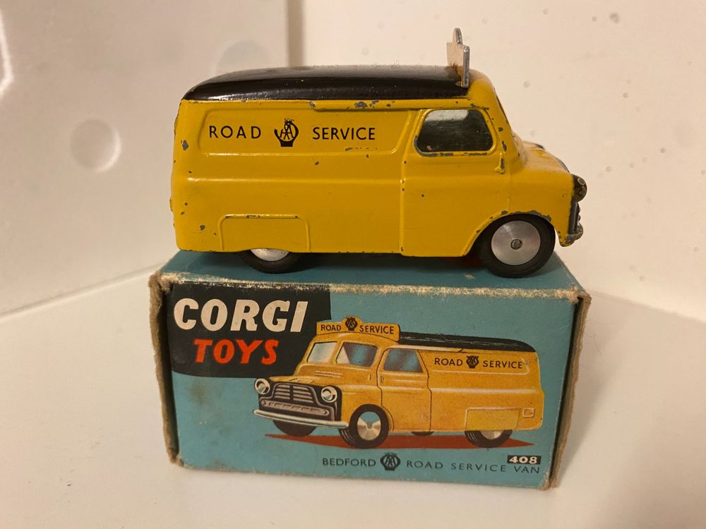 Corgi Toys - Original 408 Bedford AA Road Services OVP (Gebraucht) in ...