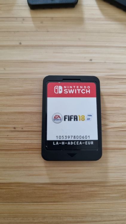 FIFA 18 Nintendo Switch nur Card (Gebraucht) in Steinach für CHF 8 ...