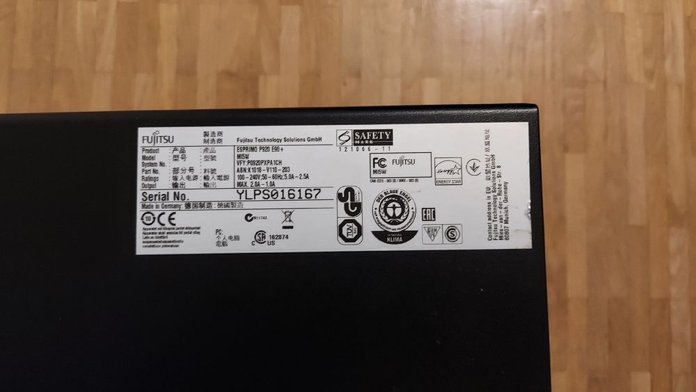 Fujitsu Esprimo P920 E90+ (Gebraucht) in für CHF 52 – mit Lieferung auf ...