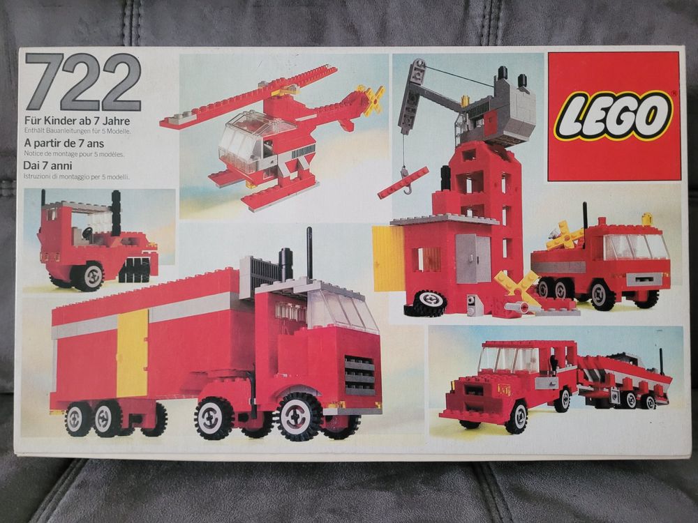Lego 722 Universal building set de 1980 + OVP + notice TOP ! (Gebraucht ...