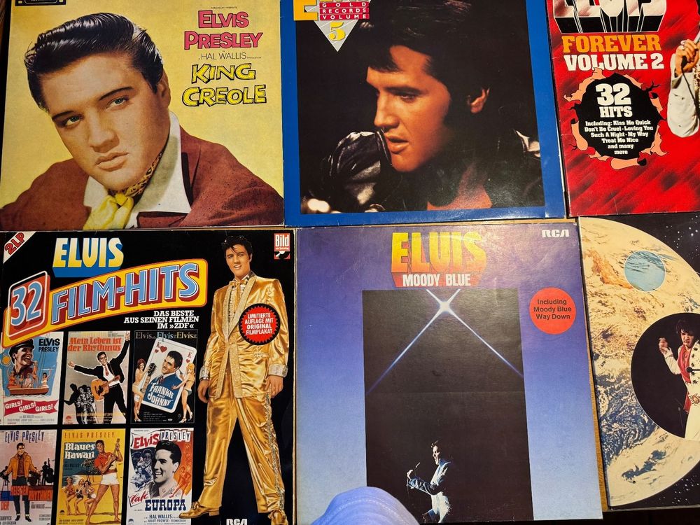 12 x VINYL ELVIS PRESLEY -King of Rock'n'Roll (Gebraucht) in Merligen für CHF 75 – mit Lieferung ...
