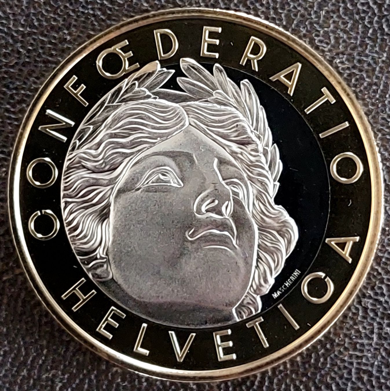 10 Fr. Gedenkmünze 2025 stgl Helvetia / aus Münzsatz (Neu (gemäss Beschreibung)) in Arch für CHF ...
