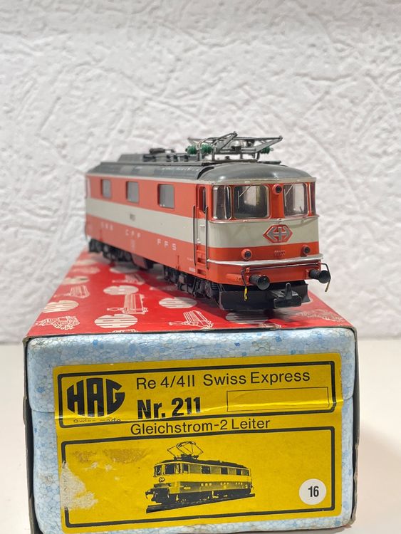 HAG 211 Re 4/4 ll, Swiss Express, Digital, DC / GS (Gebraucht) in Wilderswil für CHF 119 – mit ...