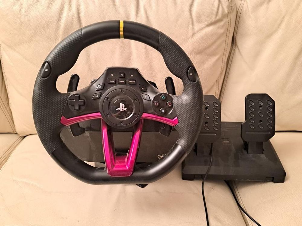 PS4 Steuerrad mit Gaspedal und Tischhalter (Gebraucht) in Bonstetten für CHF 65 – mit Lieferung ...