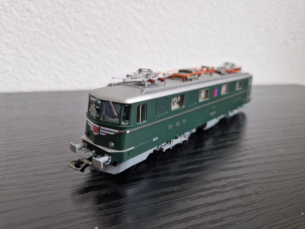 PIKO 97202 SBB AE 6/6 Grün 11401 "TICINO", DCC Digital Sound (Neu und ...