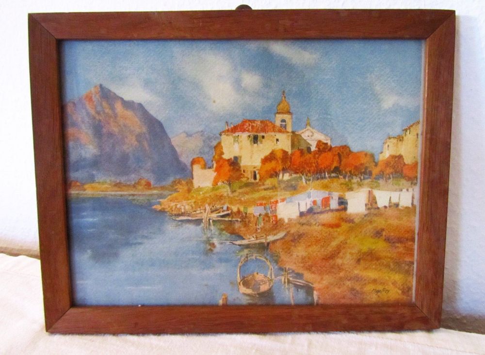 kleines Aquarell / Hugo Frey | Kaufen auf Ricardo