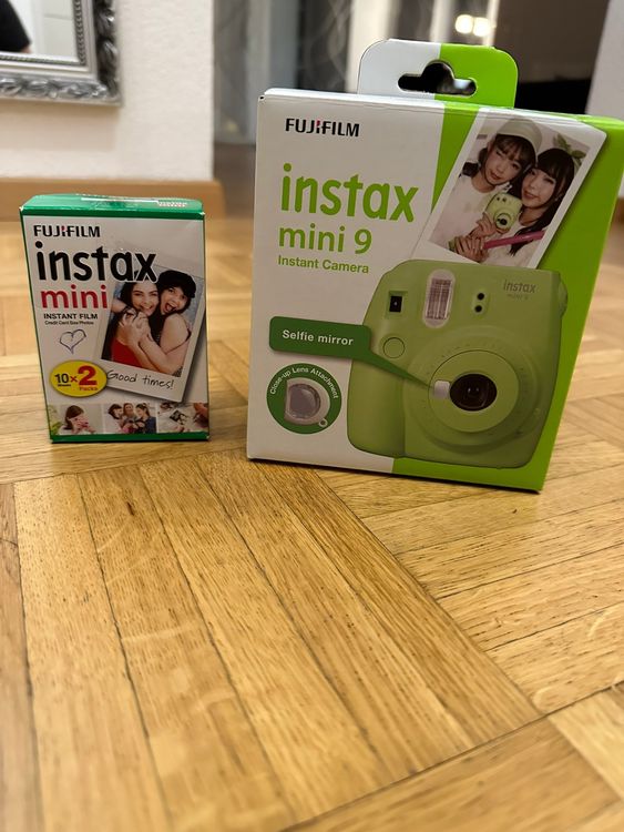 Instant Camera Instax mini 9 Lime Green mit Film neu | Kaufen auf Ricardo