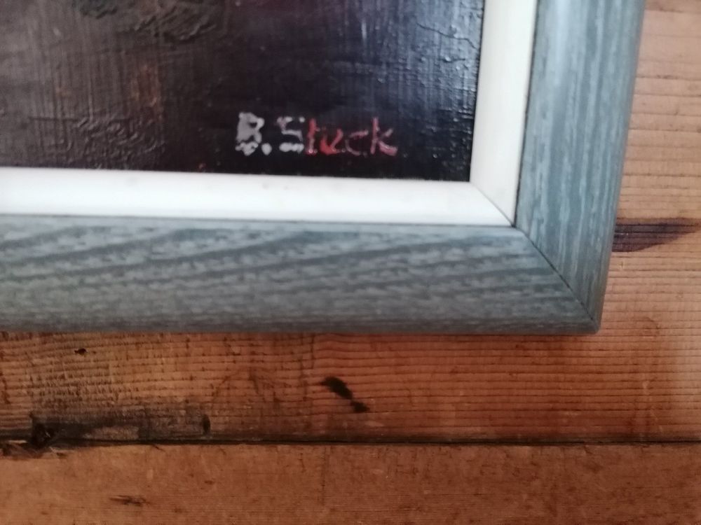 Kleines Öl Gemälde von Benjamin Steck (Gebraucht) in Sevelen für CHF 26 ...