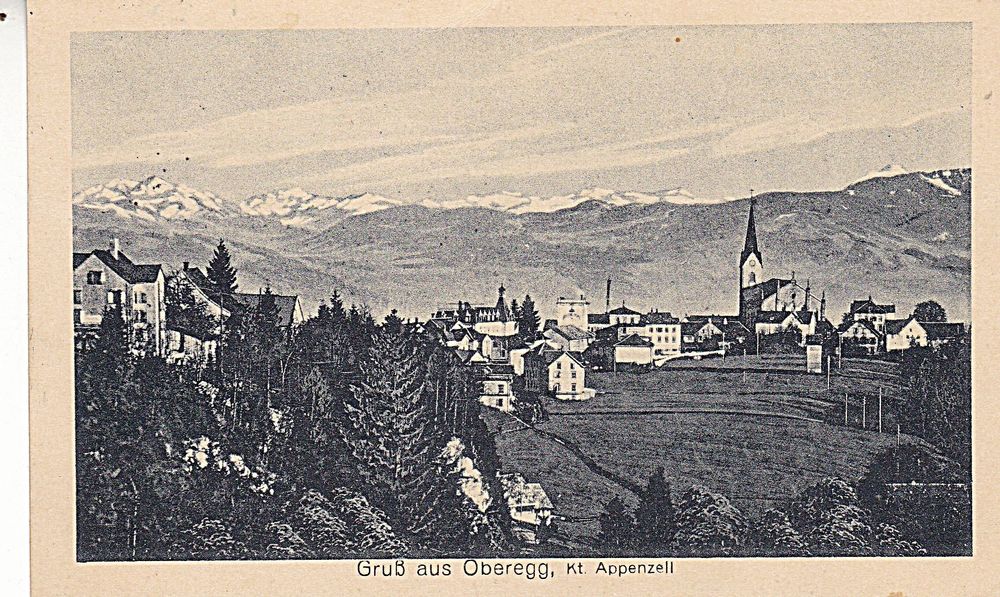Gruss aus Oberegg, Appenzell IR) 1926 | Kaufen auf Ricardo
