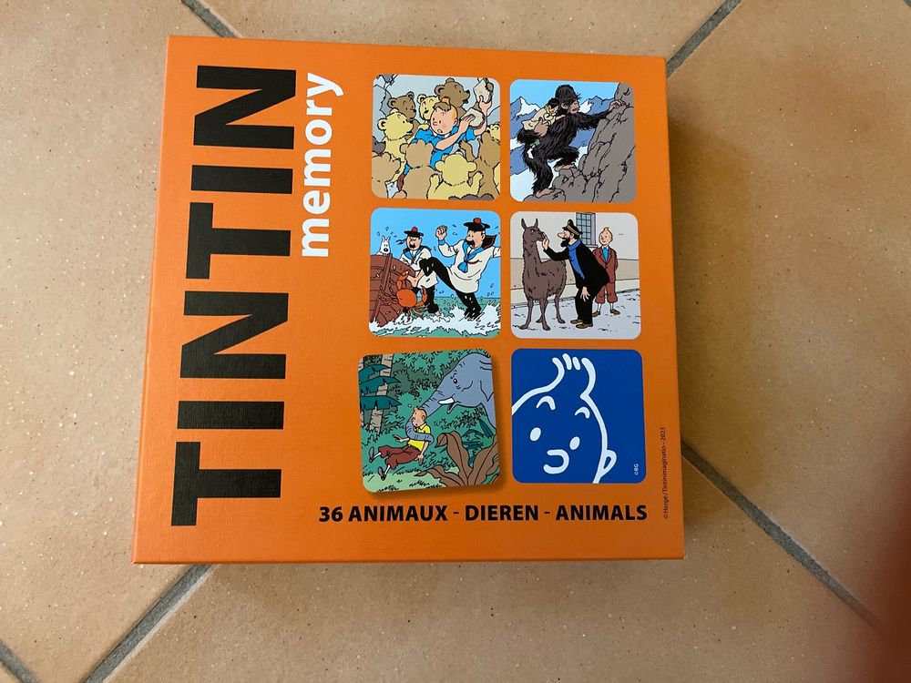 Tintin Memory 36 Animaux Tiere 3+ (Neu (gemäss Beschreibung)) in ...
