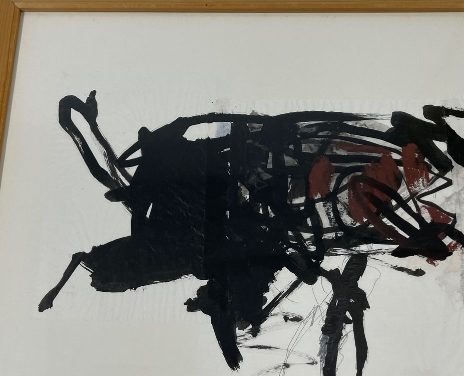 Maurice Ducret (1953)grosse Mischtechnik (Gebraucht) in Root für CHF 440 – mit Lieferung auf ...