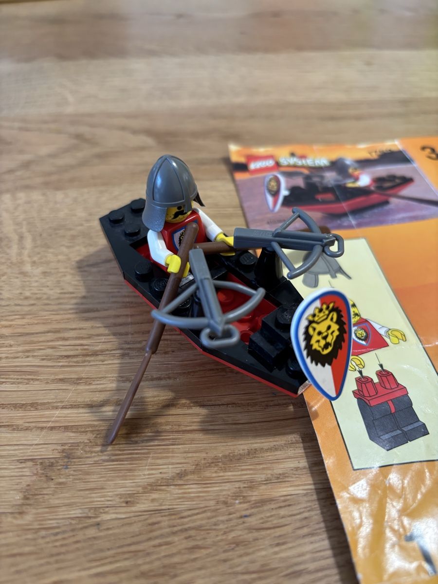 Lego Ritterboot #1752 „Boat with Armor“ mit Anleitung (Gebraucht) in ...