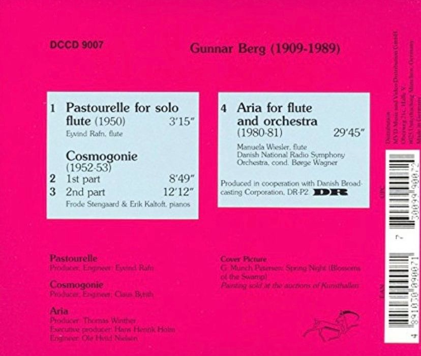 CD Works of Gunnar Berg (1909–1989) Aria • Pastourelle (Gebraucht) in Luzern für CHF 4.95 – mit ...