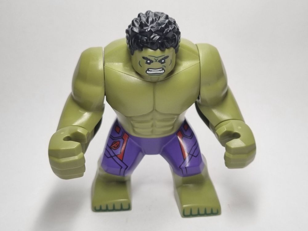 LEGO Marvel sh173 Hulk with Black Hair and Dark Purple Pants | Kaufen ...