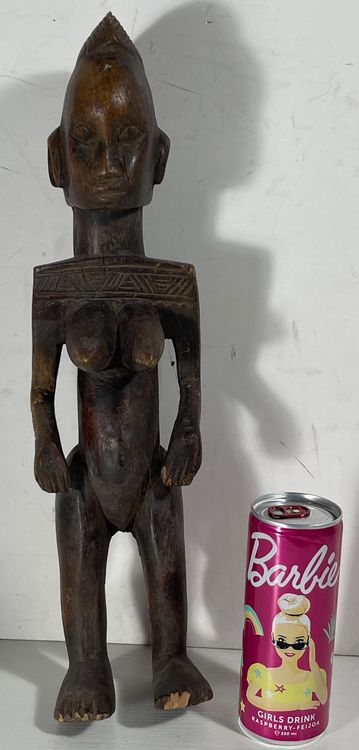 Grosse Sehr Alte Afrikanische Skulptur aus Holz | Kaufen auf Ricardo