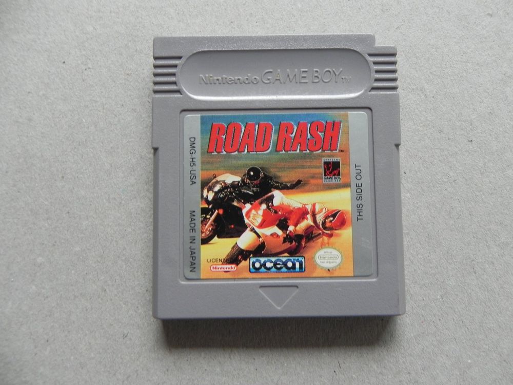 Nintendo Gameboy Game Boy Motorrad Spiel Road Rash (Gebraucht) in ...
