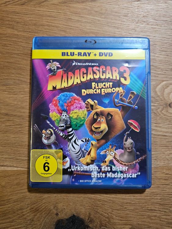 Madagascar 3 Blu-ray & DVD | Kaufen auf Ricardo