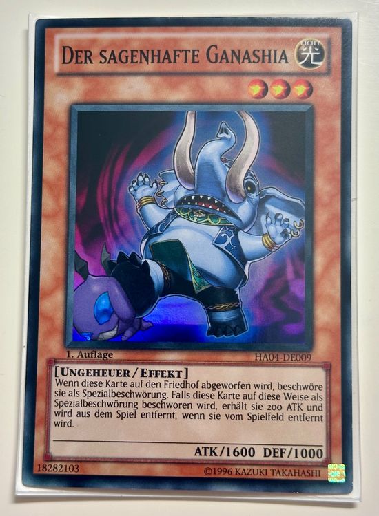 Yu-Gi-Oh! / Der sagenhafte Ganashia / Super Rare (Neu und ...