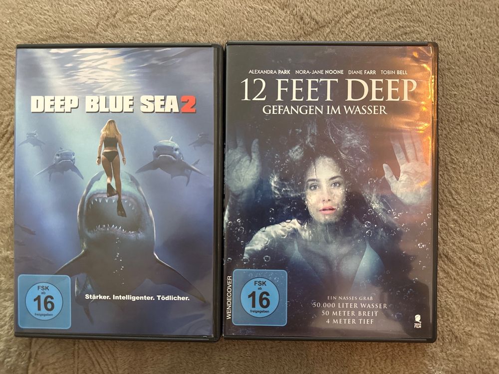 Deep blue Sea 2 & 12 Feet deep, DVD‘s | Kaufen auf Ricardo