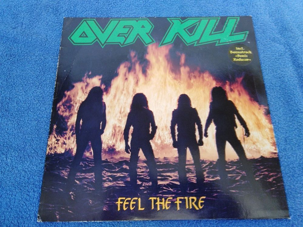 OVERKILL feel the fire 12" top copy 1985 | Kaufen auf Ricardo