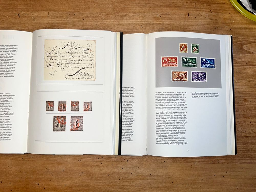 2 schöne Briefmarken-Bücher über die Schweizer Philatelie (Gebraucht ...