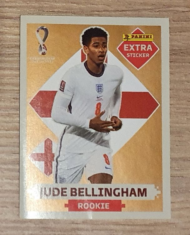 Panini WM 2022 Extra Sticker Jude Bellingham Bronze (Neu (gemäss ...