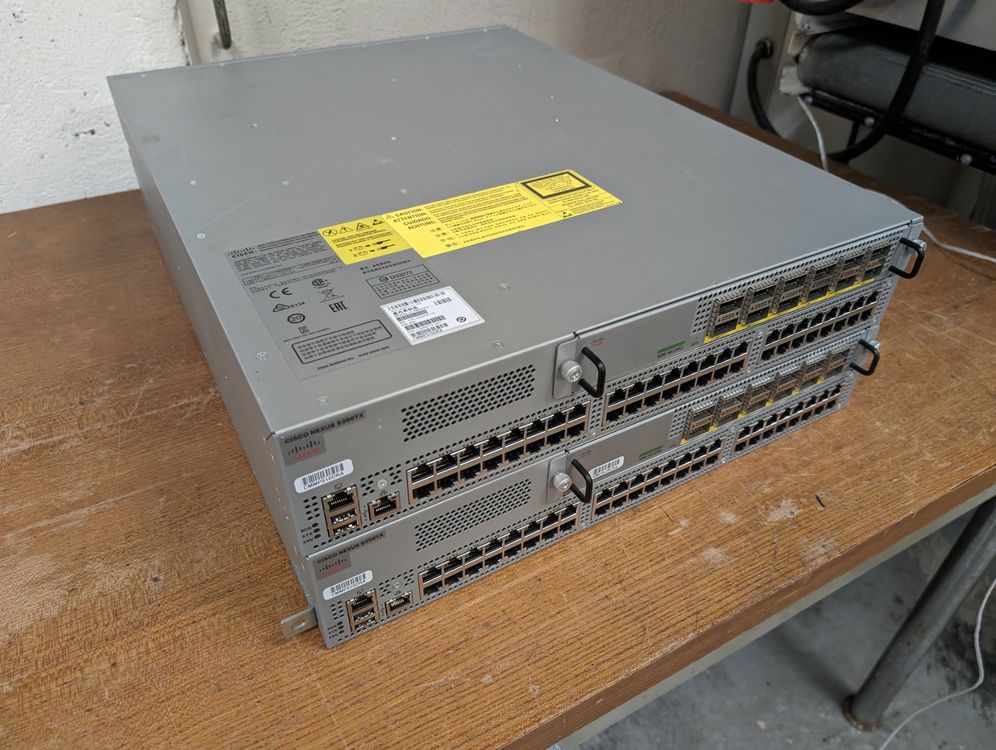 Cisco N9K-C9396TX Nexus 9300 48p 100M/1/10G-T 12p 40G QSFP (Gebraucht) in Schaffhausen für CHF ...