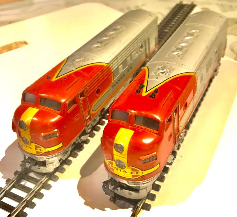 Märklin 3060/4060 Santa Fe EMD F7 H0 AC Guss Insidermodell (Gebraucht ...