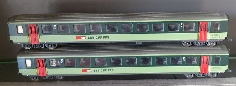 LIMA:DC: 2 X SBB EW I PERSONENWAGEN B IN NPZ LACKIERUNG | Kaufen auf Ricardo