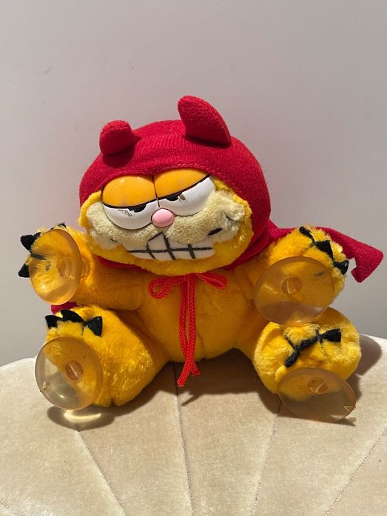 GARFIELD DAKIN COMIC PLÜSCHTIER SAMMLERSTÜCK 1978 TEUFEL | Kaufen auf ...