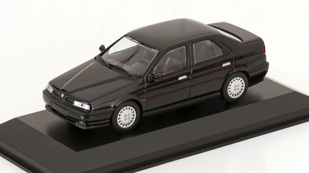 Alfa Romeo 155 1992 black Maxichamps Collection 1/43 NEUHEIT (Neu und ...